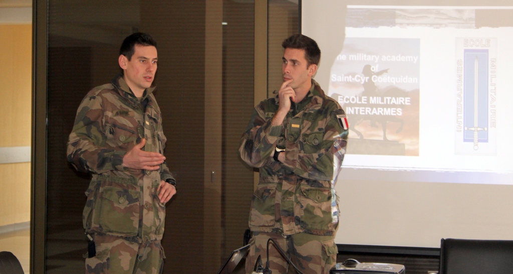 French Cadets at National Defence Academy - News - ETA.EDU.GE
