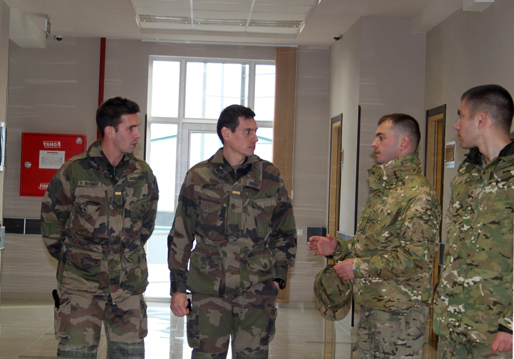 French Cadets at National Defence Academy - News - ETA.EDU.GE
