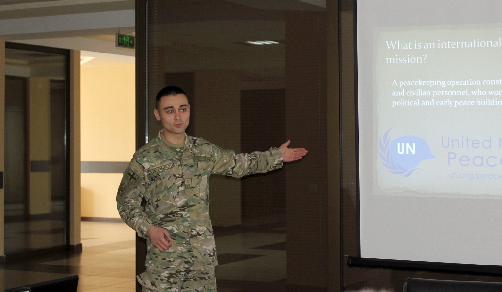 French Cadets at National Defence Academy - News - ETA.EDU.GE